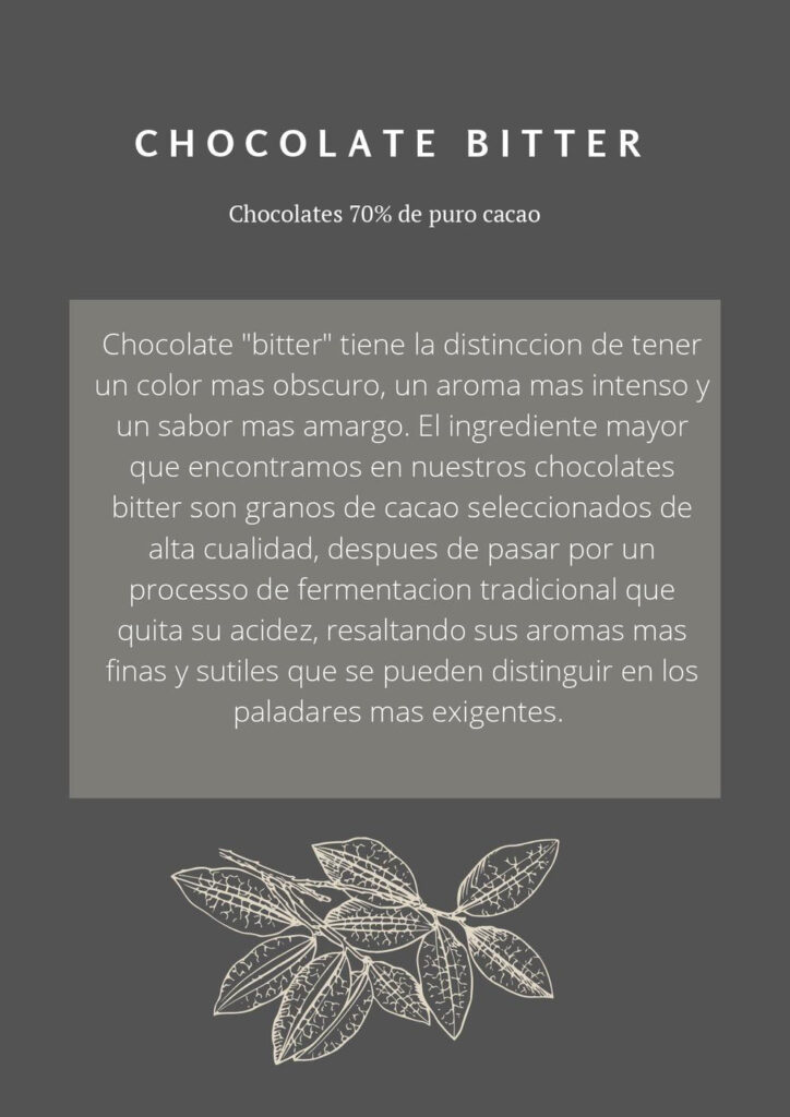 Chocolate Bitter en Trujillo La Libertad - Productos Bionatural Selva